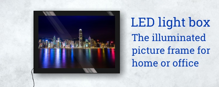 LED Light Boxes | Sign Holders by Green Magic's Blog